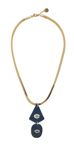 Maison Irem Talisman Necklace - Blue