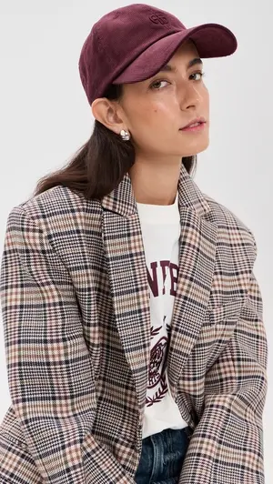 ANINE BING Jeremy Corduroy Baseball Cap