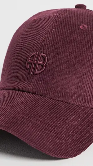 ANINE BING Jeremy Corduroy Baseball Cap