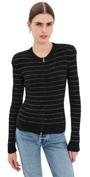 Isabel Marant Étoile Seona Top - Black/silver