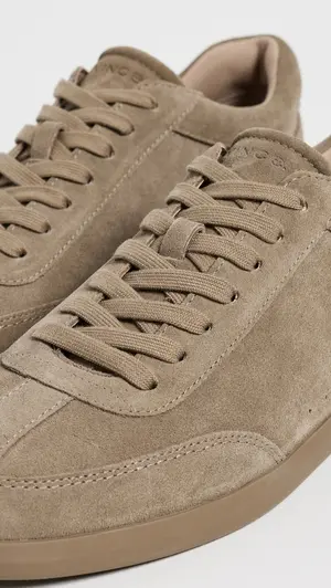 Vince Cove Lace Up Suede Sneakers