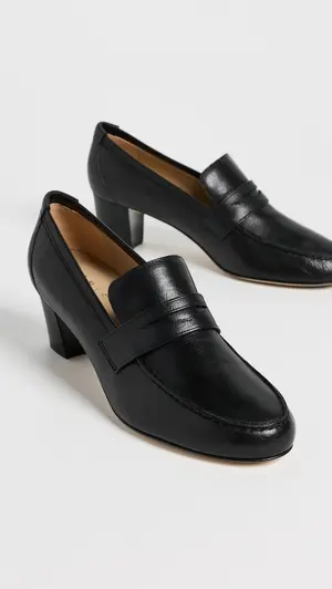 JAMIE HALLER The Heeled Penny Loafers