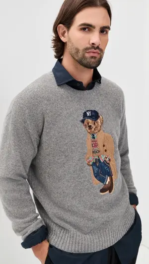 Polo Ralph Lauren Heritage Bear Sweater