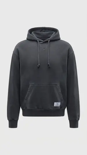 Alpha Industries Washed Essential Hoodie Relaxed Fit Sweatshirt