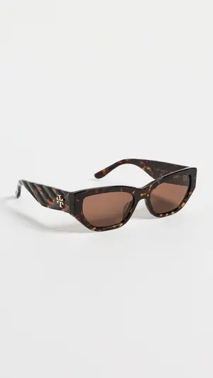 Tory Burch Oval Sunglasses
