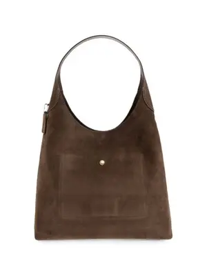 COACH Brooklyn 39 Suede Leather Shoulder Bag - Brown