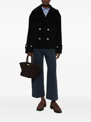 Tagliatore Sheila Wool Double-breasted Coat
