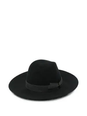 Borsalino Deva Wool Hat - Black