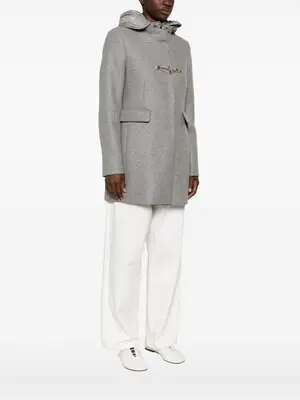 FAY Nylon Midi Parka Coat