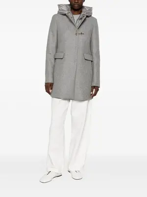 FAY Nylon Midi Parka Coat