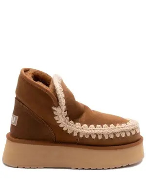 Mou Mini Eskimo Platform Boots - Brown