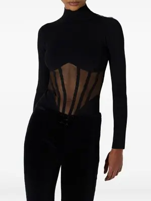 Elisabetta Franchi Tricot Bodysuit