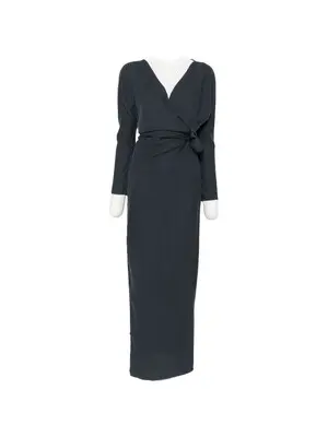 CORTANA Eteria Silk Long Dress