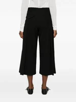 Comme Des Garçons Wool Wide-leg Trousers