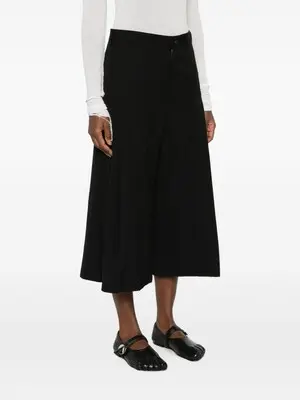 Comme Des Garçons Wool Wide-leg Trousers