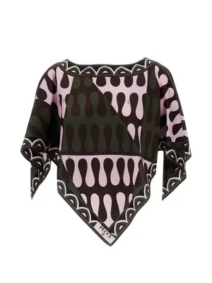 Emilio Pucci Printed Silk Blouse