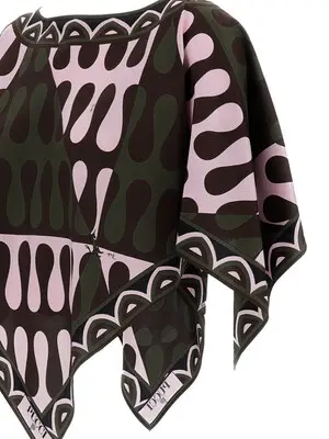Emilio Pucci Printed Silk Blouse