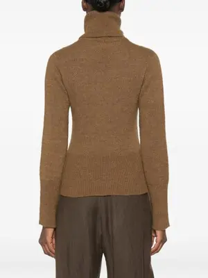 CORTANA Eira Wool Turtle-neck Sweater