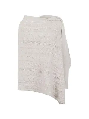 Ermanno Scervino Cashmere Cape - Beige