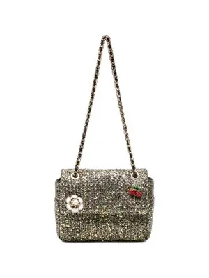 MINIME PARIS Tweed Shoulder Bag - Grey