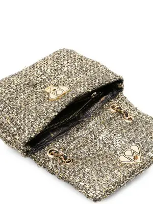 MINIME PARIS Tweed Shoulder Bag