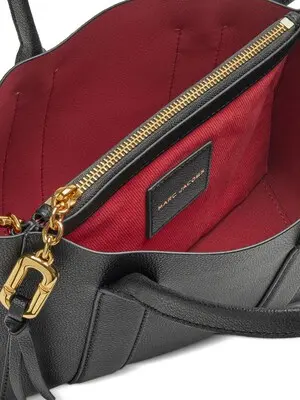 Marc Jacobs Work Tote Small Leather Tote - Black