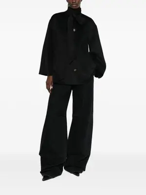 Zimmermann Valiant Wool Blend Coat - Black