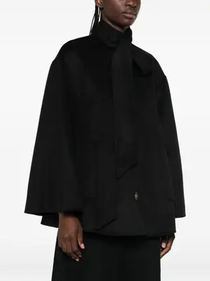 Zimmermann Valiant Wool Blend Coat - Black