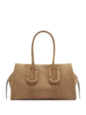 Marc Jacobs Carryall Suede Leather Tote