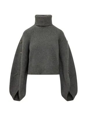 Zimmermann Valiant Wool Jumper - Grey