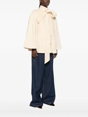 Zimmermann Valiant Wool Blend Coat - White
