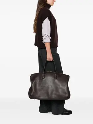 Borsalino Leather Tote Bag