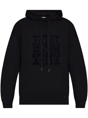 Max Mara Logo Wool Hoodie