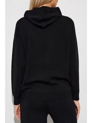 Max Mara Logo Wool Hoodie