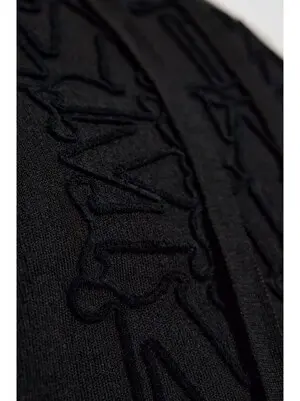 Max Mara Logo Wool Hoodie