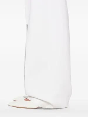 Max Mara Wool Trousers - White