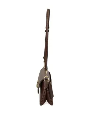 COACH Jet Leather Shoulder Bag