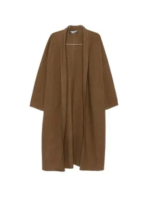 CORTANA Nur Wool Blend Coat - Brown