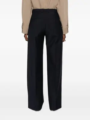 JIL SANDER Wool Straight Trousers