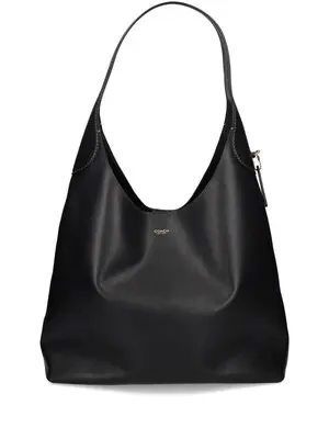 COACH Brooklyn 39 Leather Hobo Bag - Black