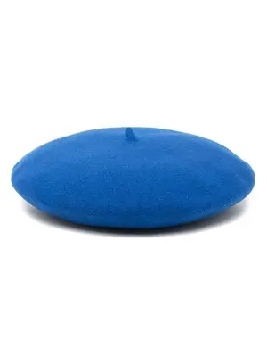 Borsalino Wool Basque Hat - Blue