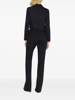Elisabetta Franchi Wool Single-breasted Jacket By