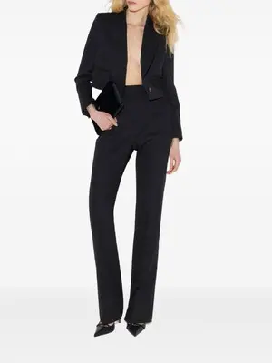 Elisabetta Franchi Wool Single-breasted Jacket By