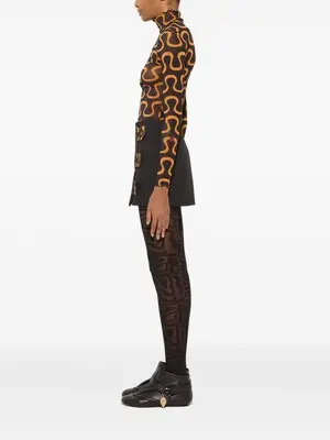 Emilio Pucci Printed Turtle-neck Sweater
