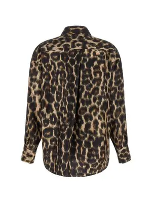 Alberto Biani Printed Silk Shirt