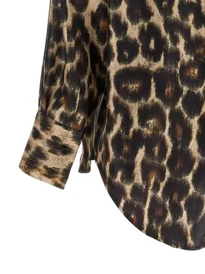 Alberto Biani Printed Silk Shirt