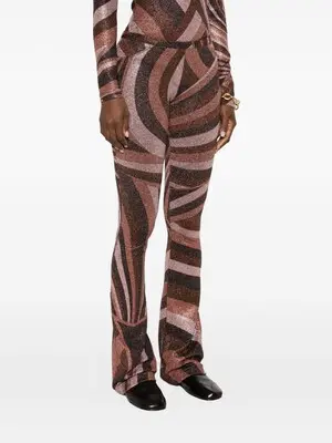 Emilio Pucci Printed Skinny Trousers