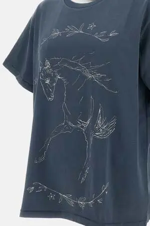 FOUND Maglietta Faded Horses Trot