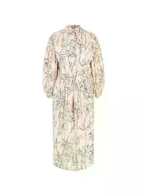 Brunello Cucinelli Puff Sleeve Day Dresses