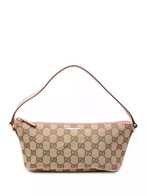 Gucci 2000-2015 Gg Canvas Boat Shoulder Bag - Neutrals